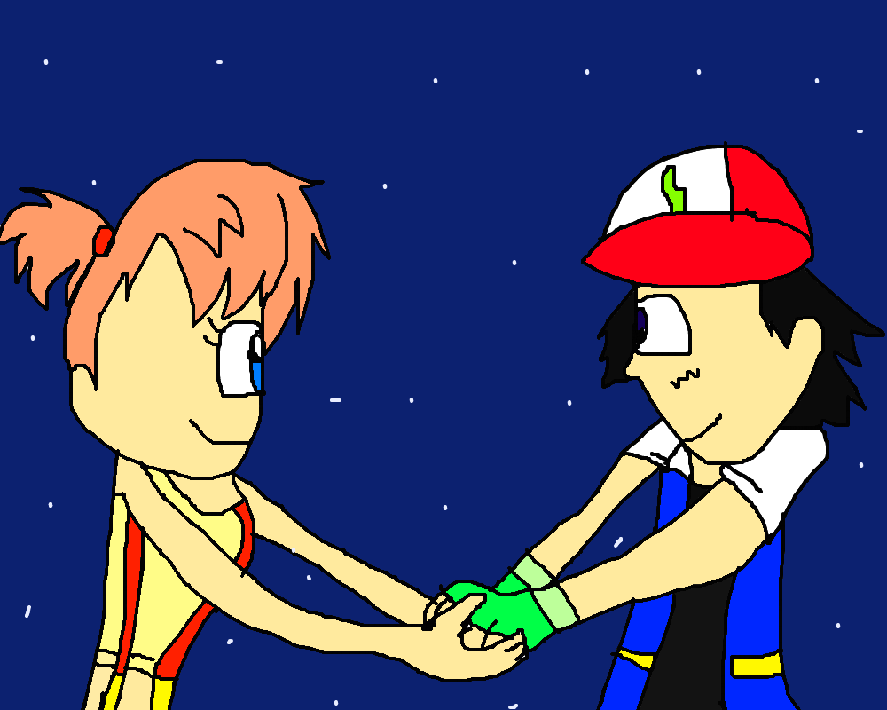 Ash X Misty by lileehilee on DeviantArt