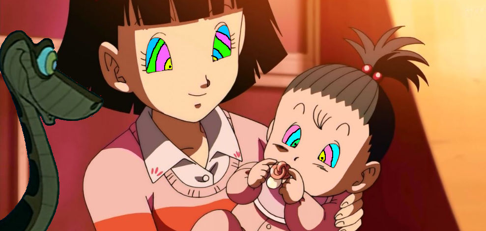 Videl and Baby Pan Hypnotized by Kaa by lileehilee on DeviantArt Videl and Baby Pan Hypnotized by Kaa by lileehilee on DeviantArt