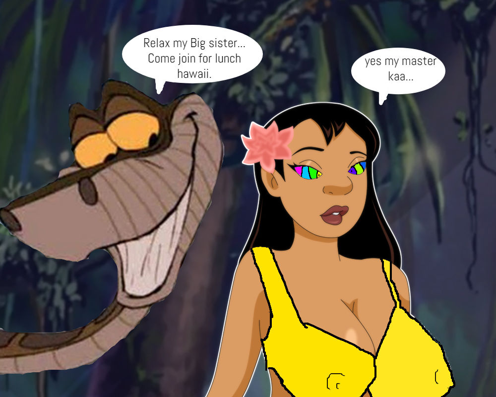 Nani Meets Kaa - Part 1 by lileehilee on DeviantArt