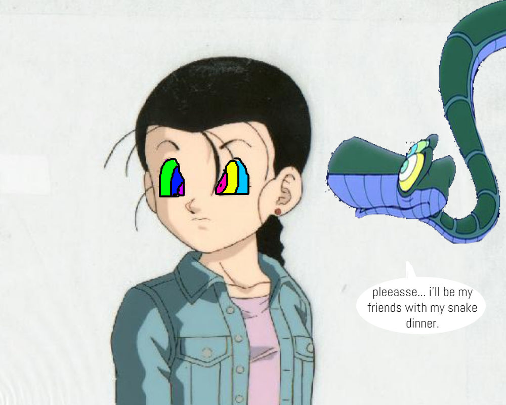 Videl's Friends Snake by lileehilee on DeviantArt