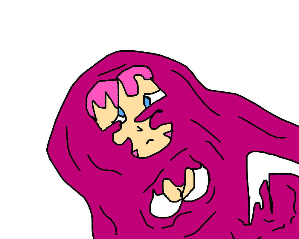 Crystal Absorbed by Monster Pink Blob by lileehilee on DeviantArt