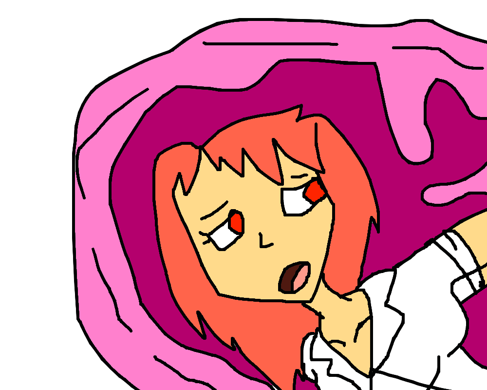 Amelia Absorbed By Gum Monster by lileehilee on DeviantArt