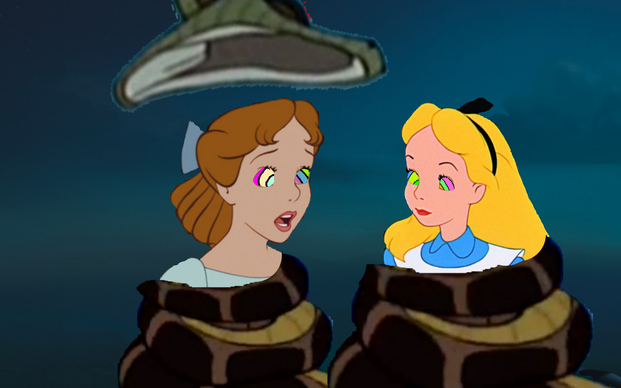 Alice and Wendy's Dinner by lileehilee on DeviantArt