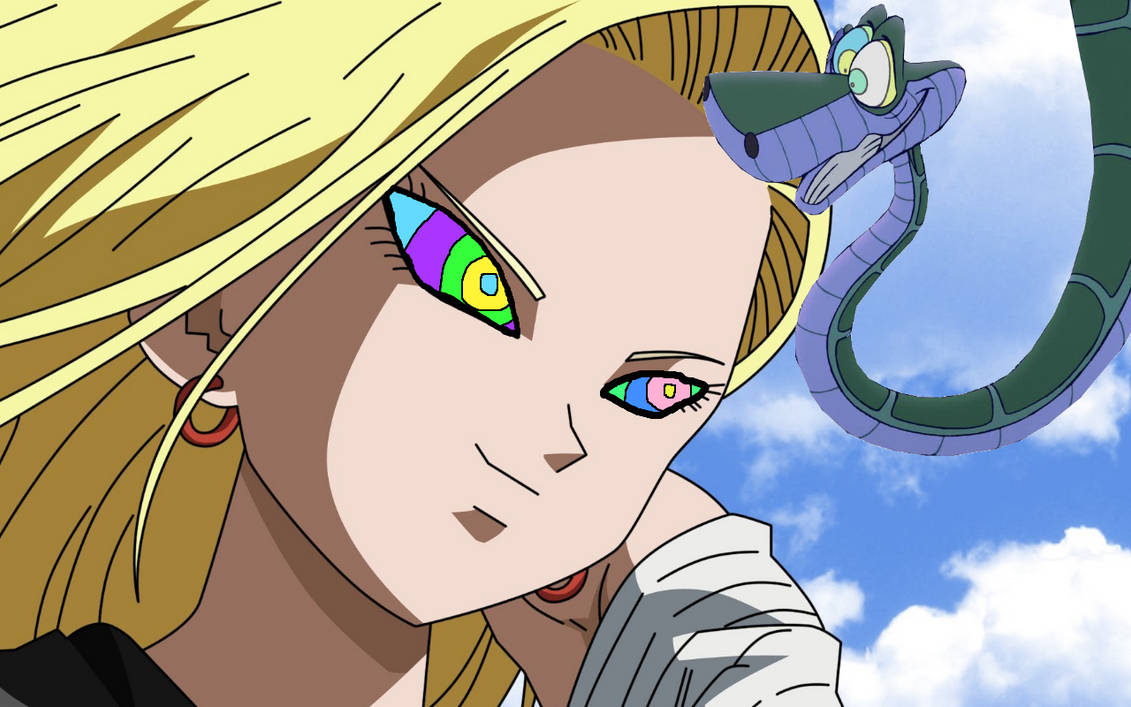 Kaa Hypnosis Android 18 by lileehilee on DeviantArt