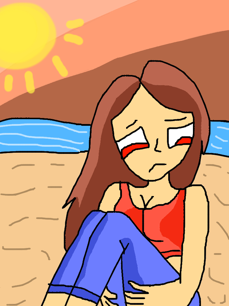Malana Alone in the Beach by lileehilee on DeviantArt