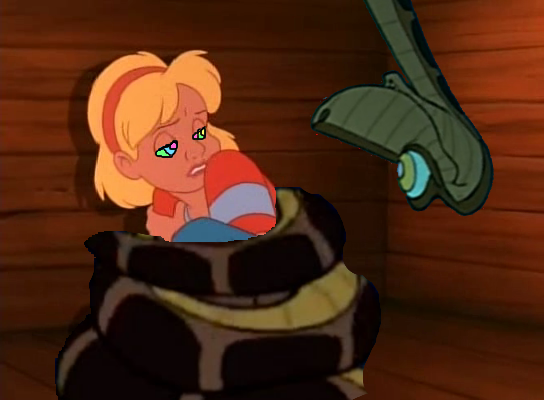 Kaa and Robyn by lileehilee on DeviantArt