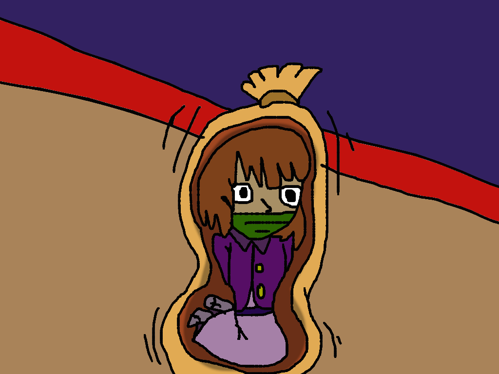 Sack as Kidnap by lileehilee on DeviantArt