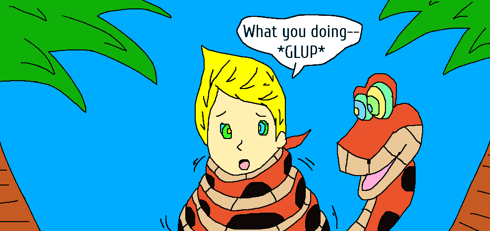 Lucas VS Kaa - Part 1 by lileehilee on DeviantArt