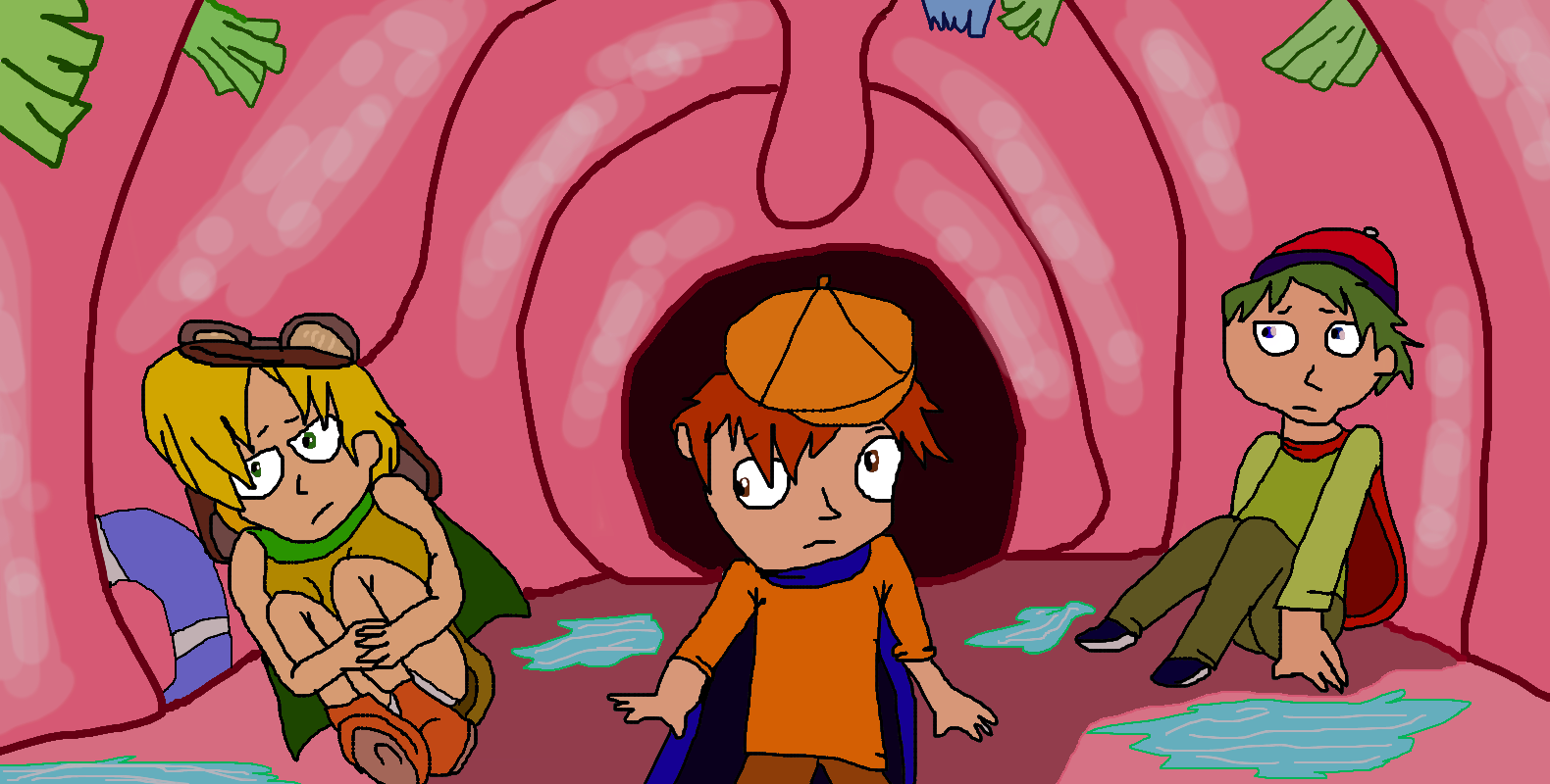 Inside the Whale (REDRAW) by lileehilee on DeviantArt