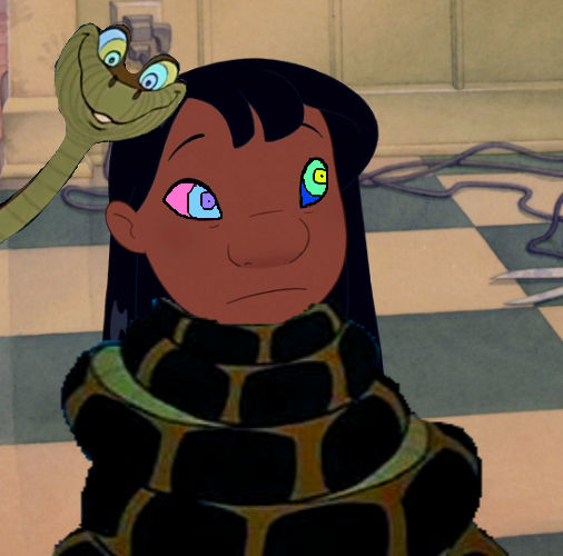 Kaa Hypnosis Lilo by lileehilee on DeviantArt