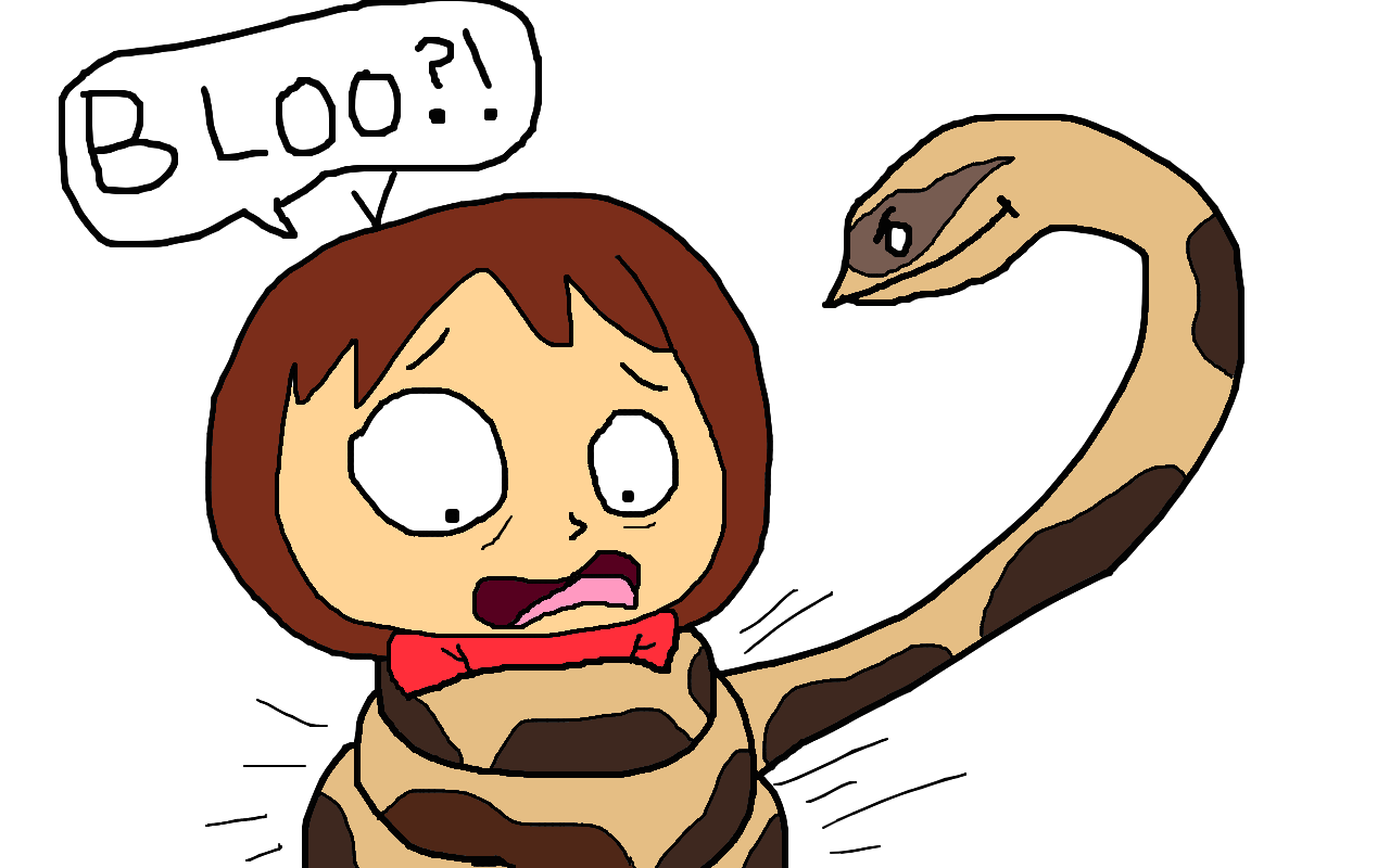 Mac Squeezed by Boa Constrictor by lileehilee on DeviantArt