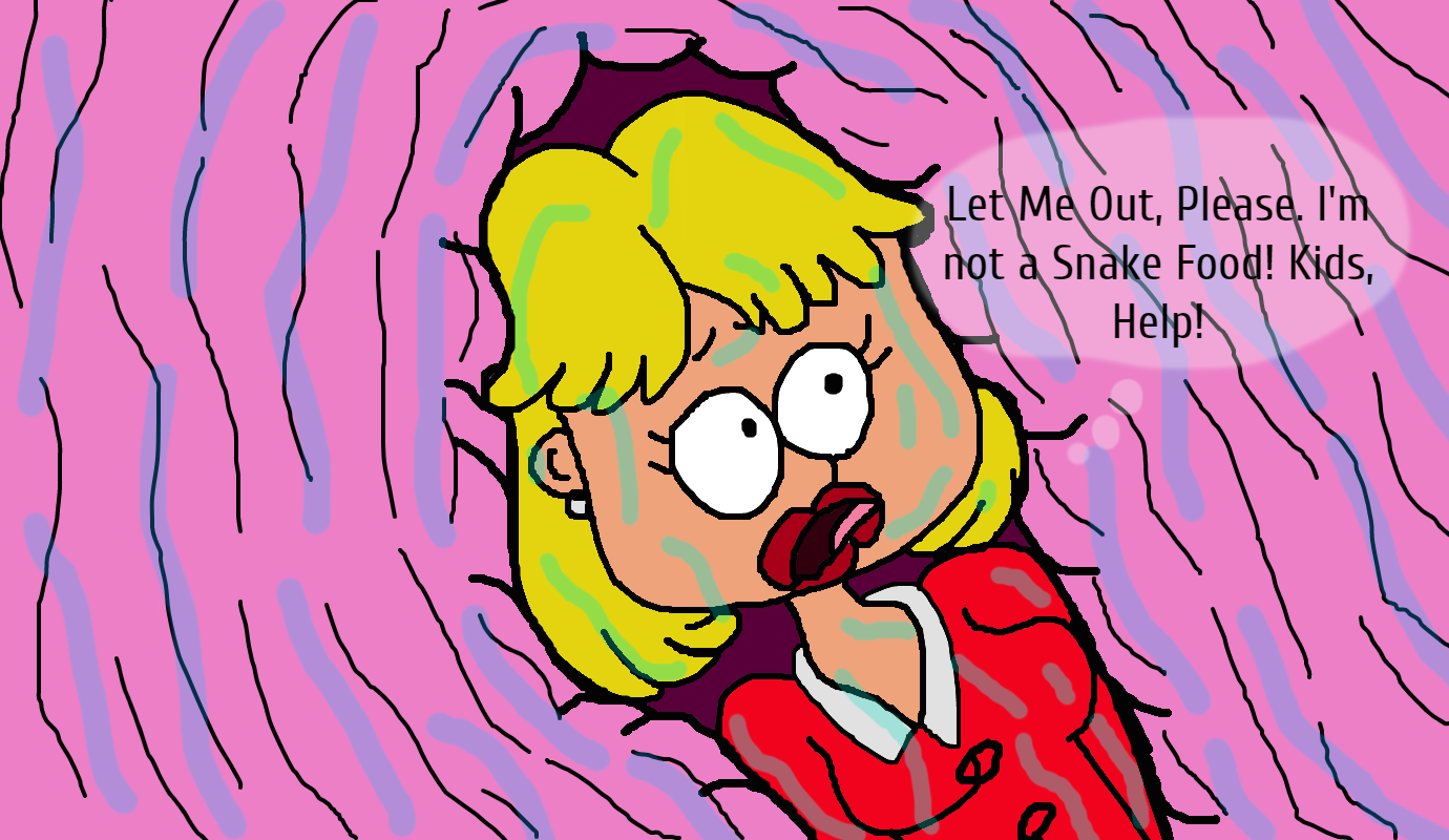 Rita Loud Swallowed by Savio by lileehilee on DeviantArt