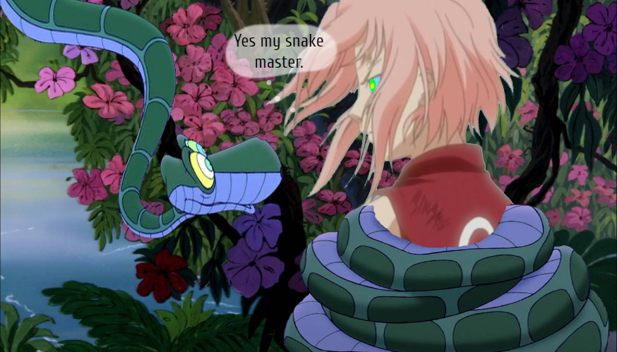 Flowers for a Snake by lileehilee on DeviantArt