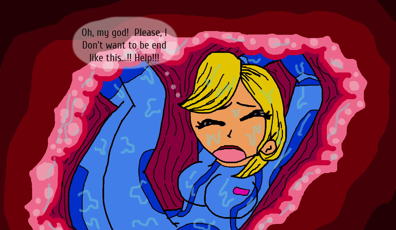 Samus and the Frog by lileehilee on DeviantArt