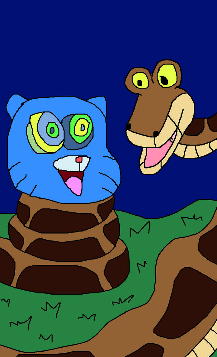 Gumball's Meal by lileehilee on DeviantArt