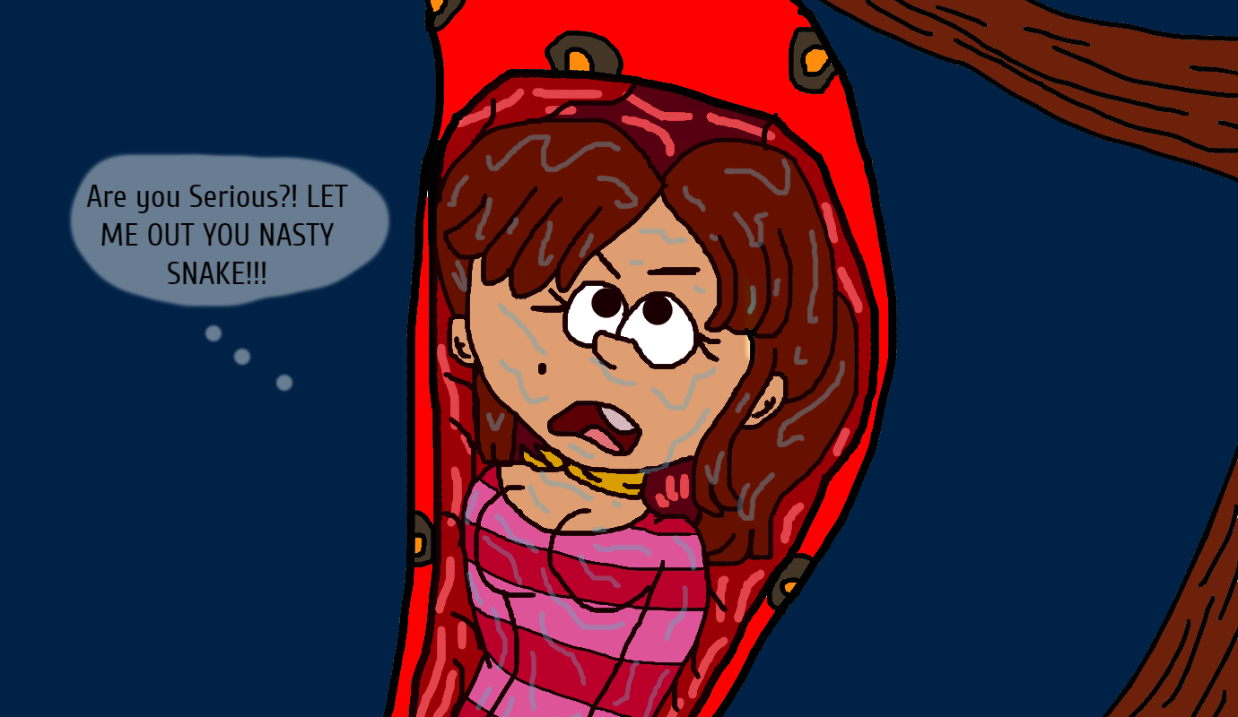 Fiona Inside the Anaconda's Belly by lileehilee on DeviantArt