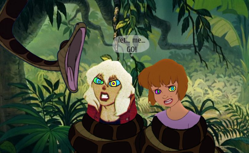 Angel and Jane Hypnotized by Kaa by lileehilee on DeviantArt