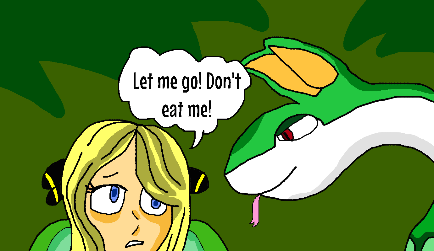 Cynthia Meets Serperior - Part 1 by lileehilee on DeviantArt