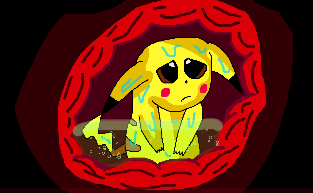 Pikachu Swallowed By Lana Loud By Lileehilee On Deviantart