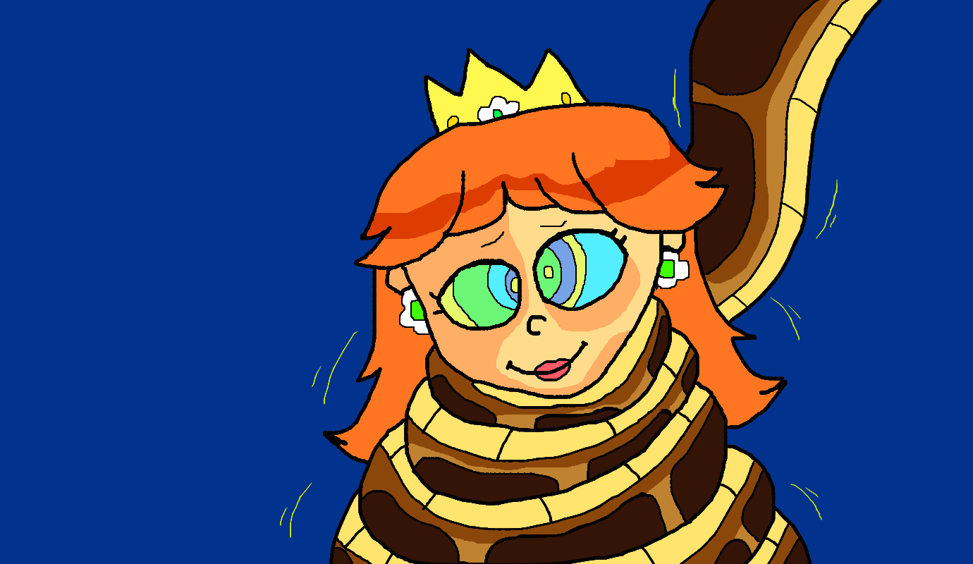 Kaa Meets Daisy by lileehilee on DeviantArt