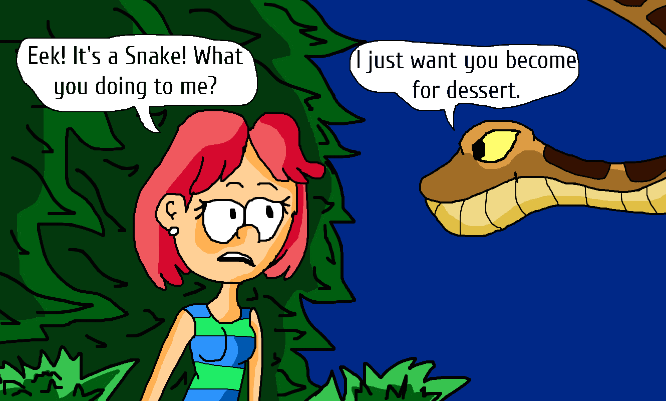 Becky Meets Kaa - Part 1 by lileehilee on DeviantArt