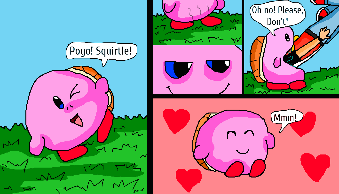 Kirby VS Red - Part 2 by lileehilee on DeviantArt