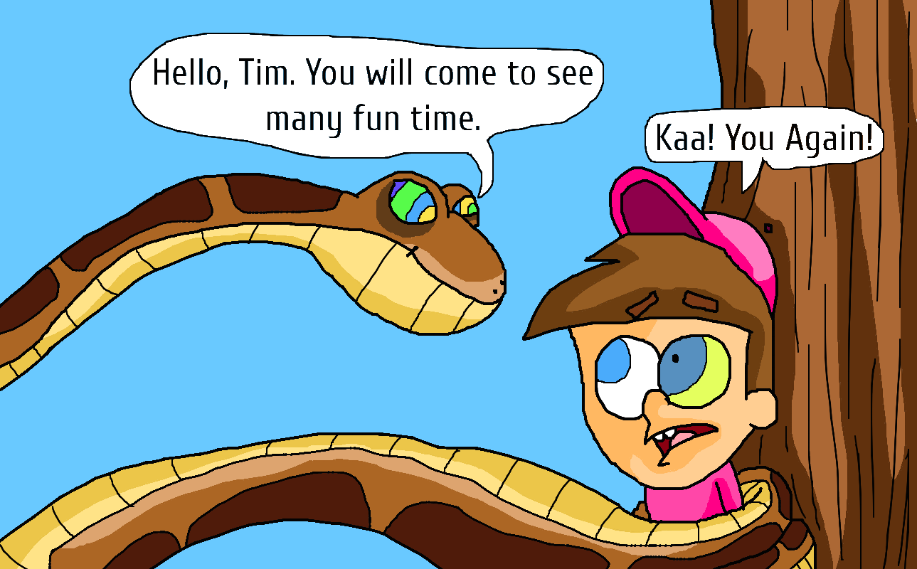 Timmy Meets Kaa Again - Part 1 by lileehilee on DeviantArt