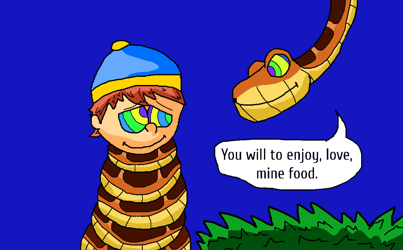 Cartman Meets Kaa - Part 3 by lileehilee on DeviantArt