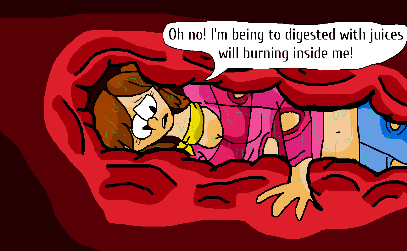 Fiona in anaconda's stomach - Part 3 by lileehilee on DeviantArt