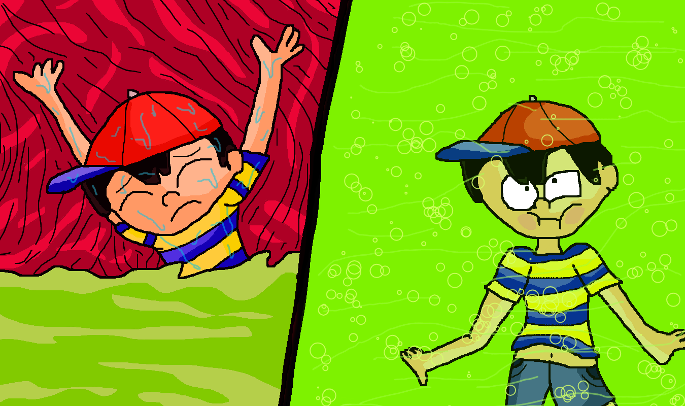 Bulborb VS Ness - Part 5 by lileehilee on DeviantArt