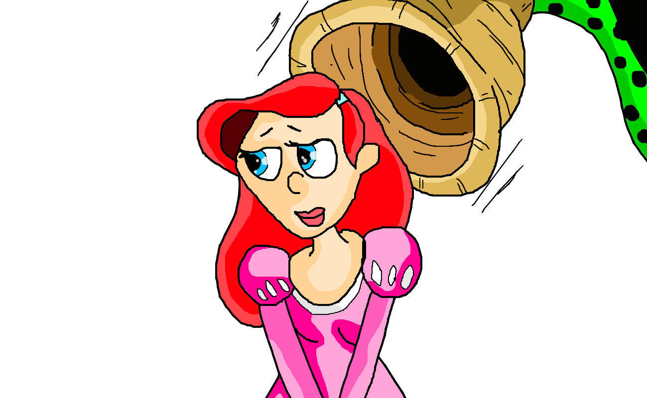 Cell Absorbs Ariel - Part 1 by lileehilee on DeviantArt