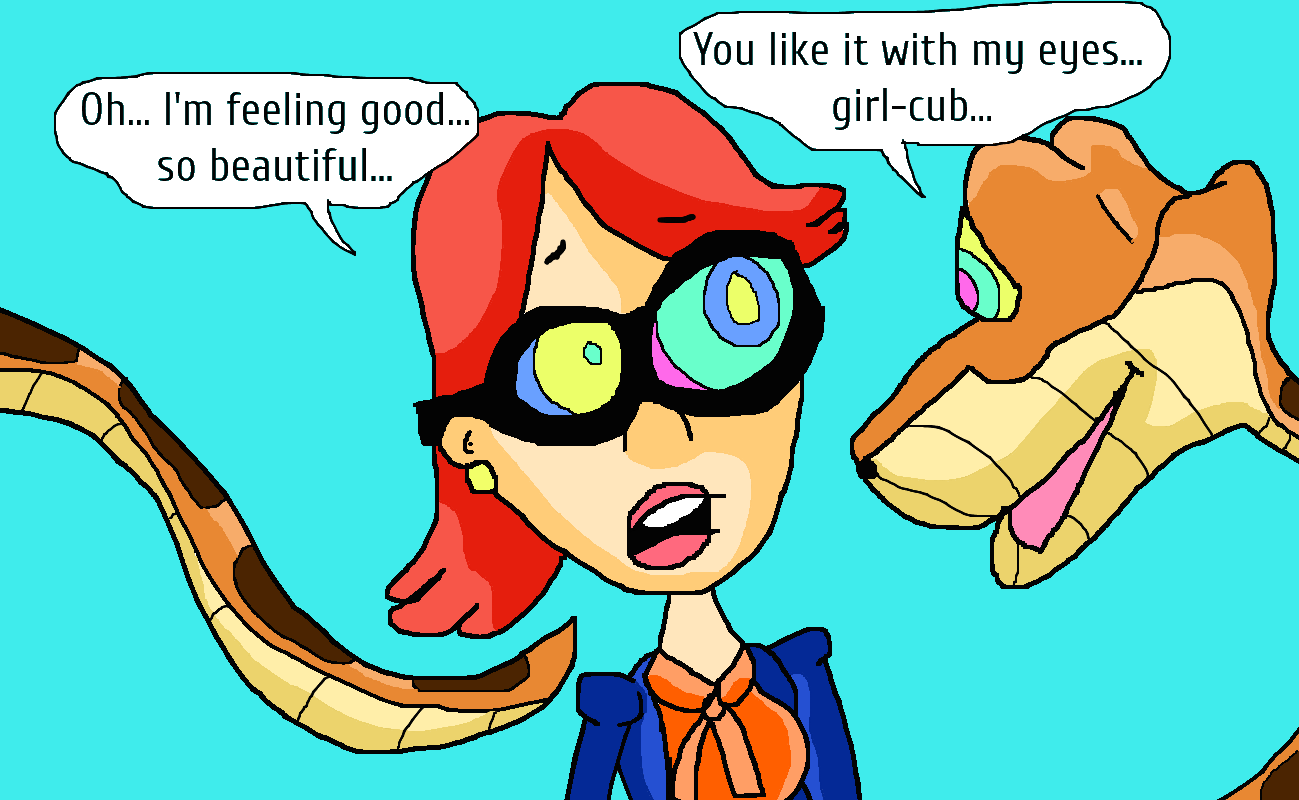 Mrs. Carmichael Meets Kaa - Part 1 by lileehilee on DeviantArt