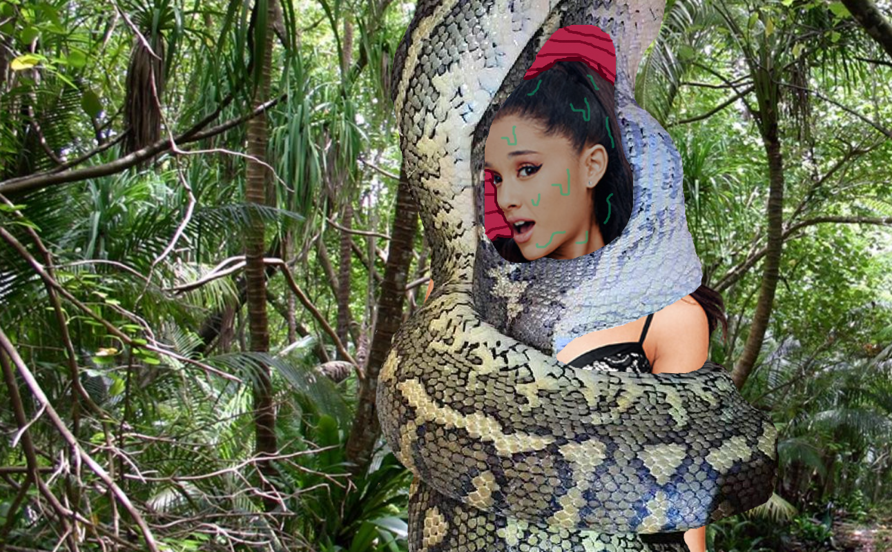 Ariana Inside the Snake's Stomach by lileehilee on DeviantArt