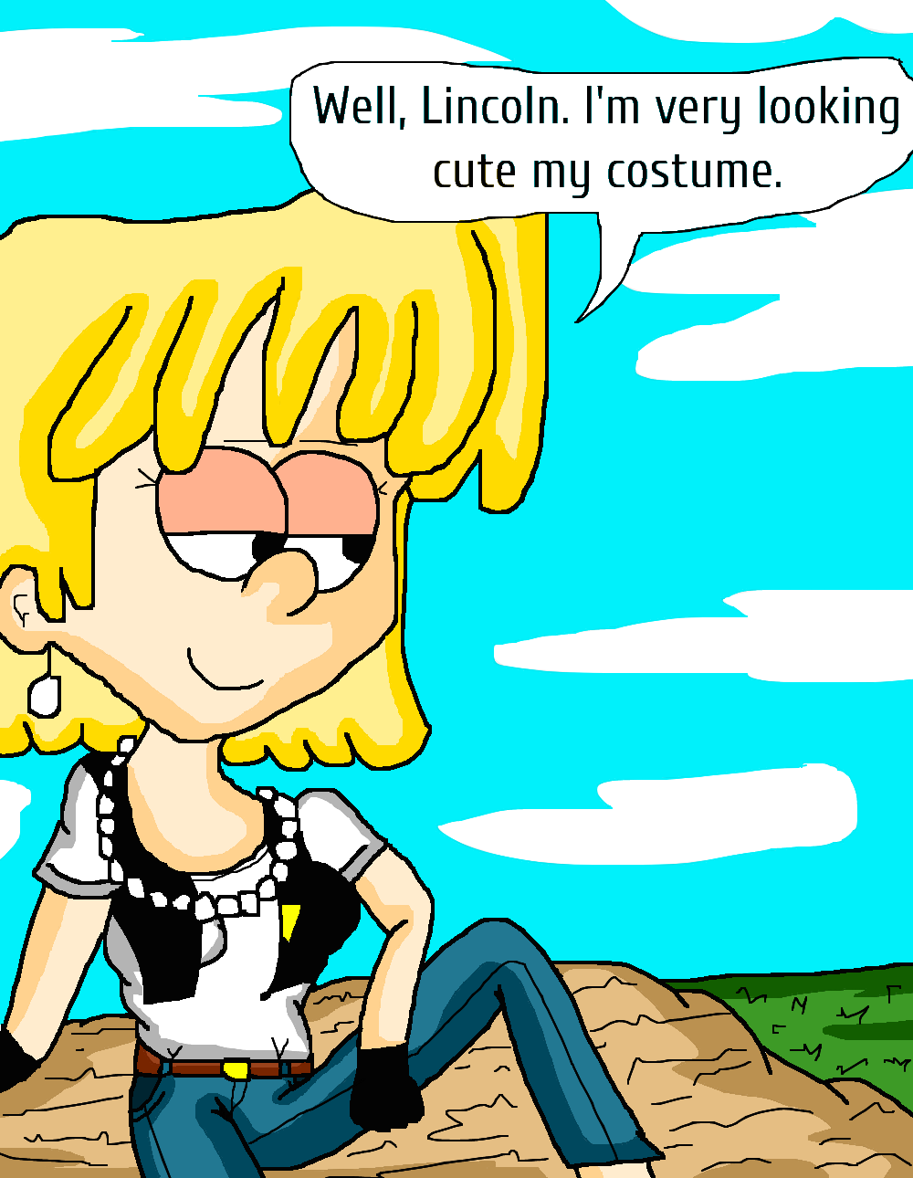 Lori as Android 18 by lileehilee on DeviantArt