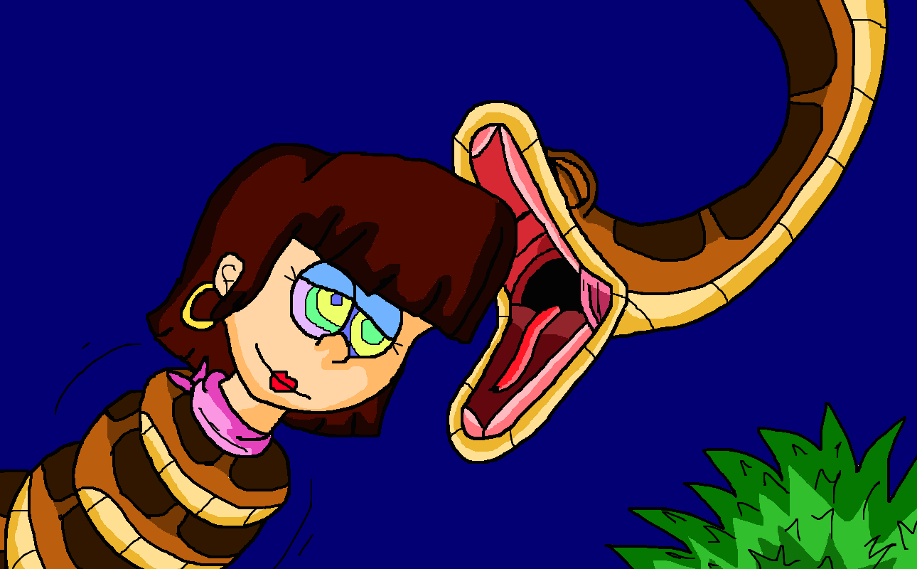 Mrs. Bernardo meets Kaa - Part 2 by lileehilee on DeviantArt
