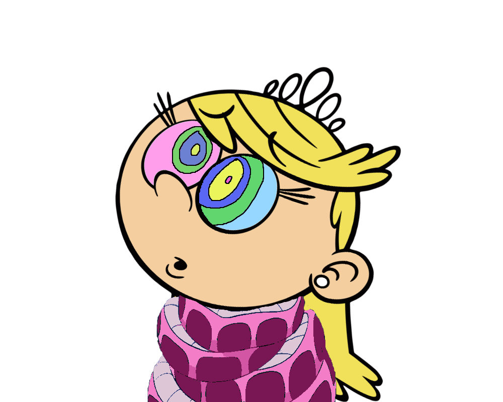 Lola loud coiled by Pink kaa by lileehilee on DeviantArt