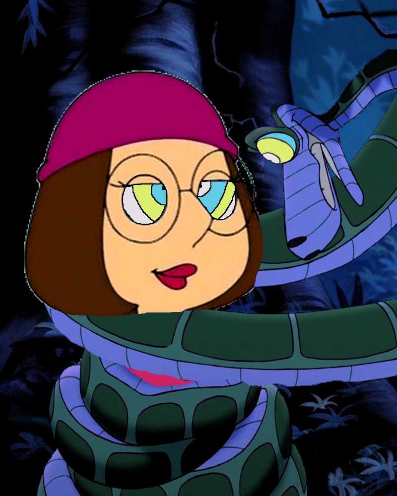 Kaa And Meg Griffin Edit By Lileehilee On Deviantart