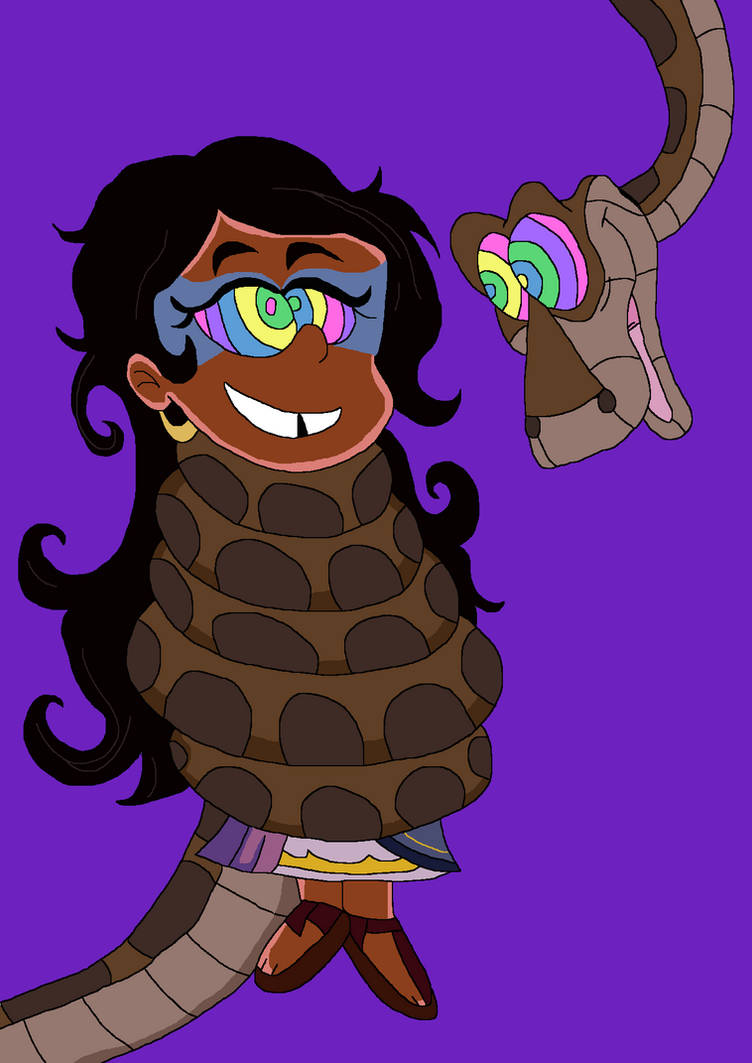 Punguari and Kaa by lileehilee on DeviantArt