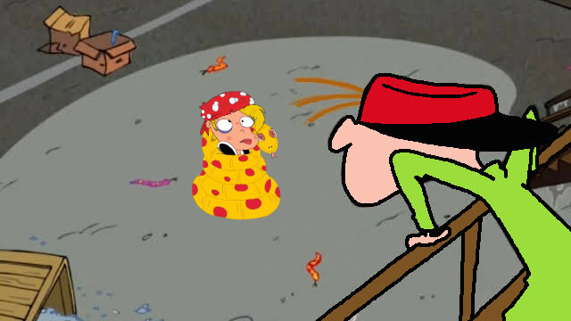 Factory Snake Trouble by lileehilee on DeviantArt