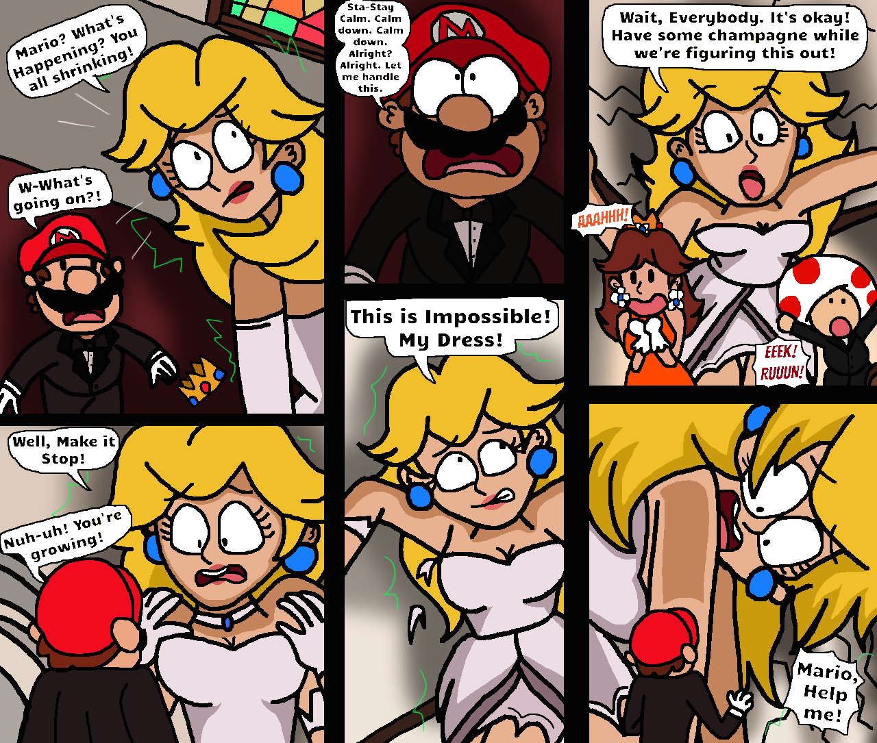 Peach's Mega Bride by lileehilee on DeviantArt