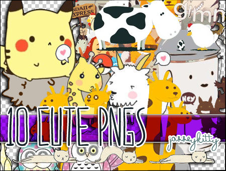 Cute PNG Pack by silklungs on DeviantArt