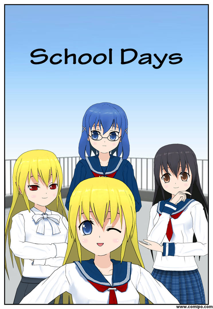 School Days Cover by Link-Hayashi on DeviantArt