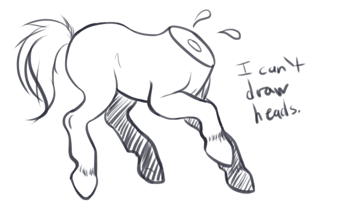 Headless Pony by InfiniteFantasy127 on DeviantArt