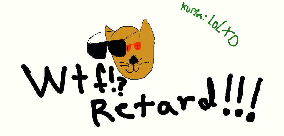 Retard cat by Shiro-Sampaguita on DeviantArt
