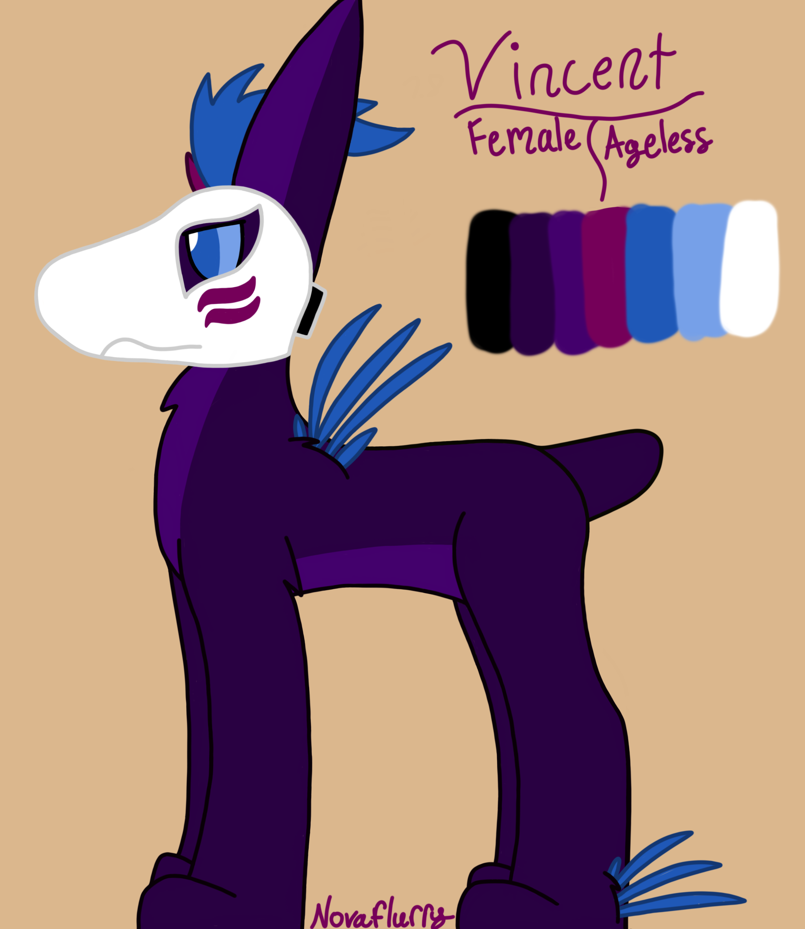 Vincent Ref Sheet by NovaFlurry on DeviantArt