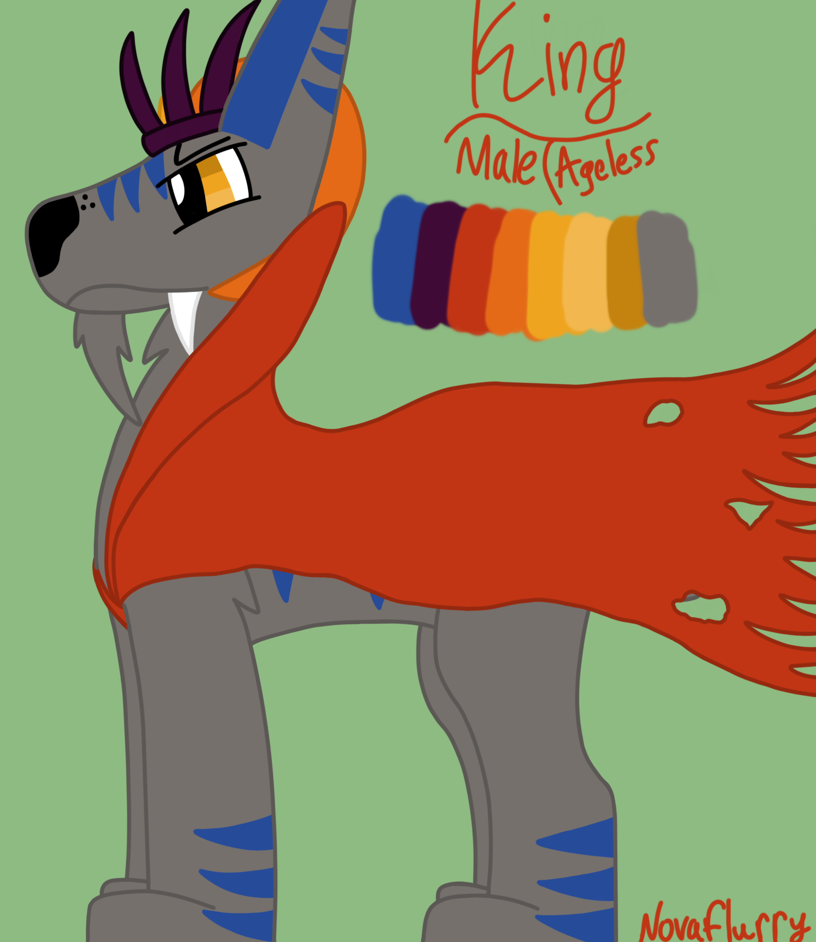 King Ref Sheet by NovaFlurry on DeviantArt