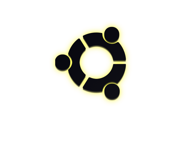 logo ubuntu black by Momez on DeviantArt