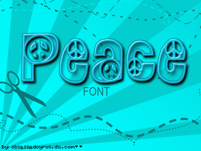 peace font by ObsessedCyrus on DeviantArt