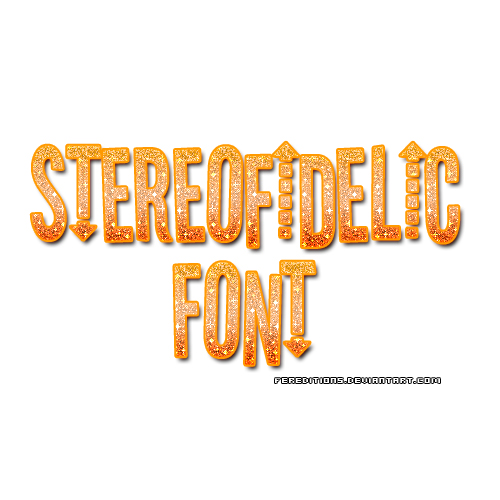 Stereofidelic FONT by FerEditions on DeviantArt