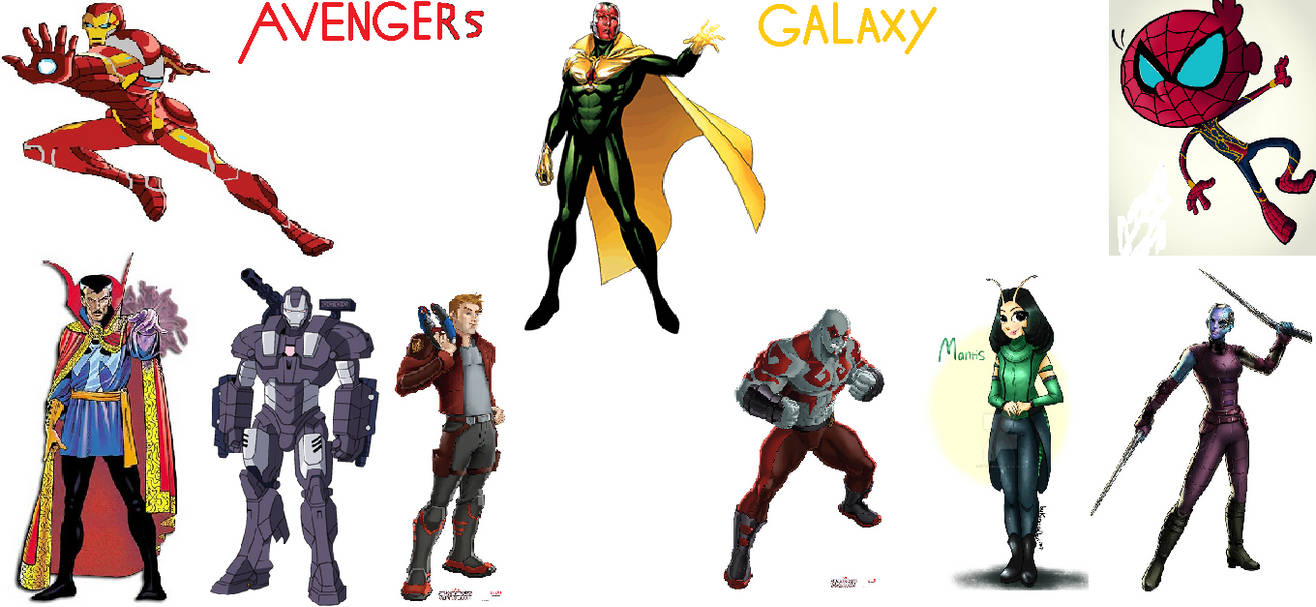 Avengers Galaxy by DIEGOZkay on DeviantArt